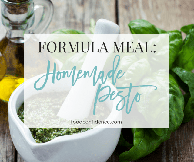 Formula Meals Archives | Food Confidence