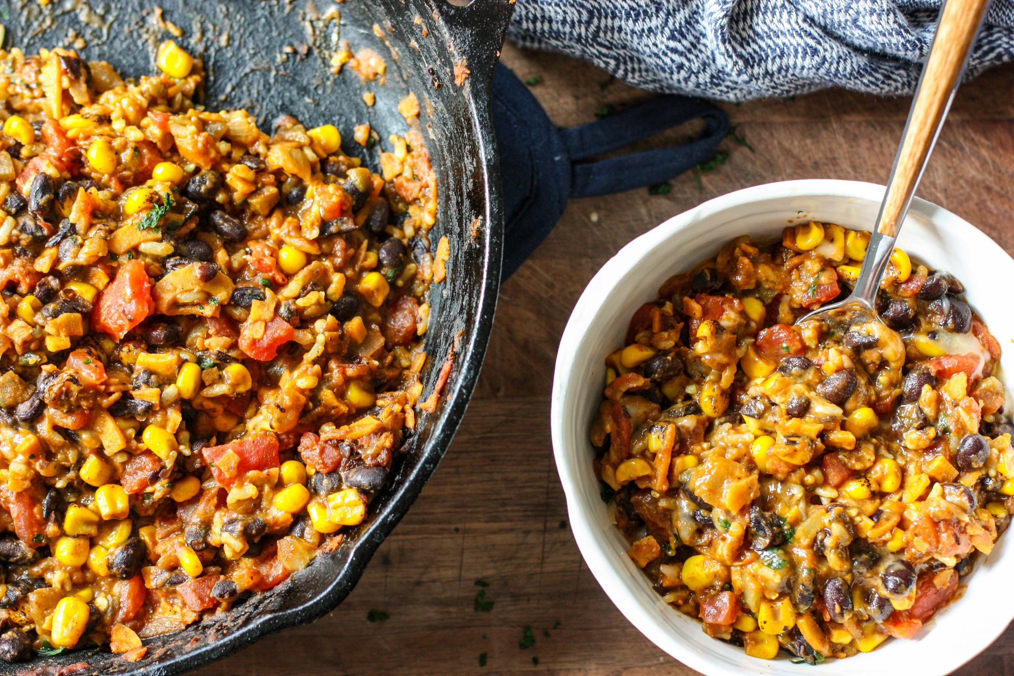 One-Pot Cheesy Mexican Beans | Food Confidence