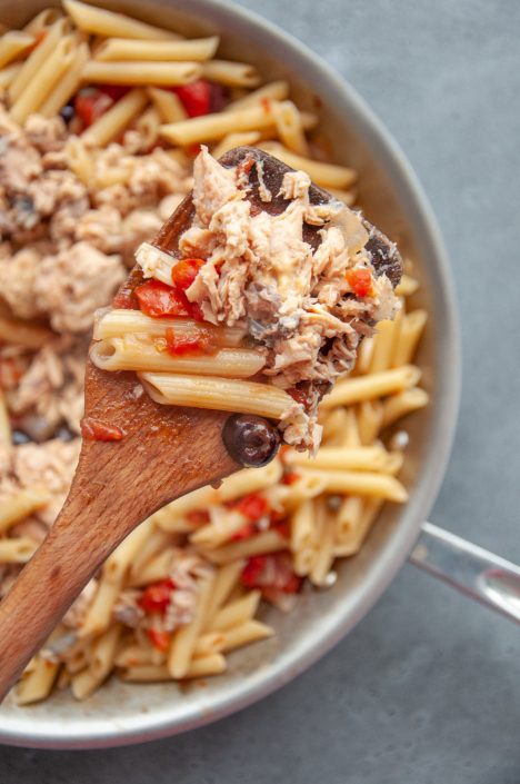 Salmon Puttanesca Pasta | Food Confidence